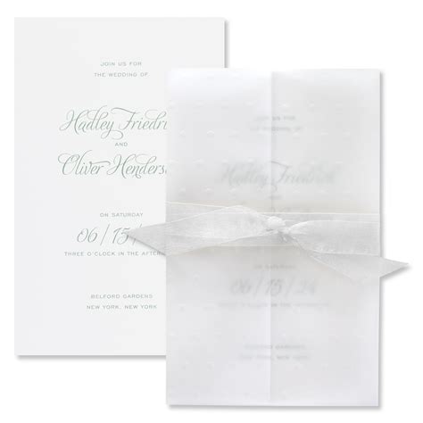 Wedding Invitations With Ribbon 60 Photos