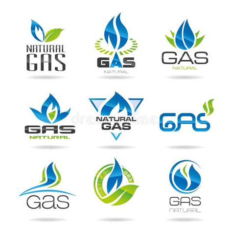 Gas Industry Symbols Natural Gas Icons