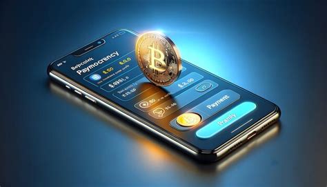 Premium Ai Image Smartphone Displaying Cryptocurrency Payment App