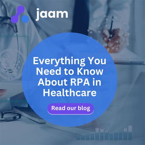 What You Need To Know About Rpa In Healthcare Jaam Automation Posted On The Topic Linkedin