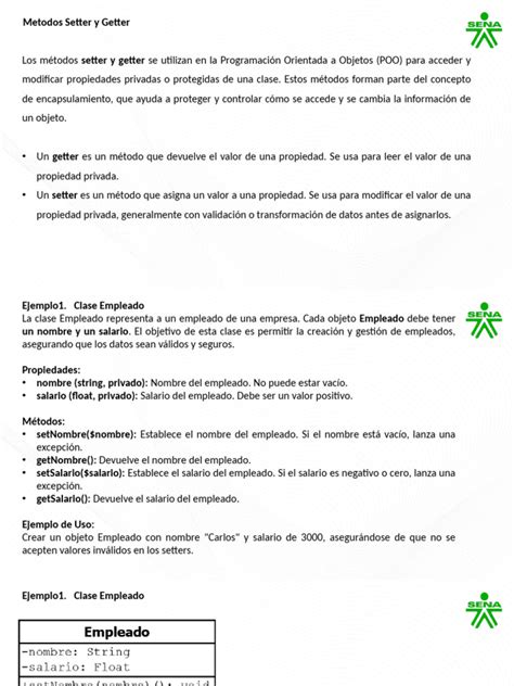 setter getter pdf informática economias
