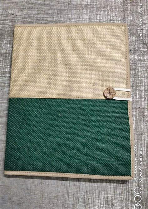 Brown Jute File Folders For Conference Foldets Size A4 Size At ₹ 150 Piece In Chennai