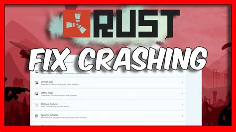 How To Solve Crashing On Startup In Rust Full Tutorial YouTube