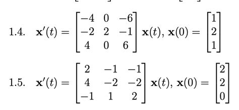 Solved Generalized Eigenvectors 1 Each Of The Following