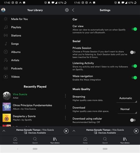 How To Activate The Car View In Spotify On Android