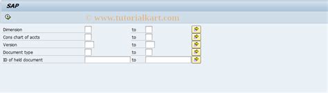 CX E SAP Tcode Delete Held Documents Transaction Code