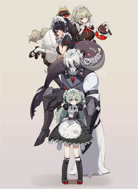 Ellen Joe Von Lycaon Corin Wickes Alexandrina Sebastiane Drusilla