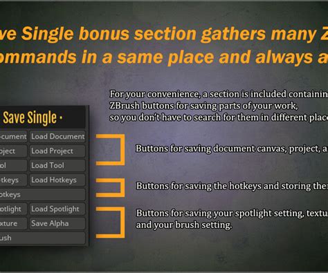 Artstation Easy Save Zbrush Plugin Resources