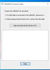 DRV10987EVM GUI Issue With USB2ANY Motor Drivers Forum Motor Drivers TI E2E Support Forums