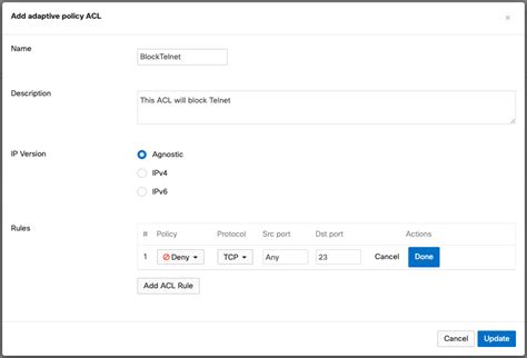 Adaptive Policy Configuration Guide Cisco Meraki Documentation