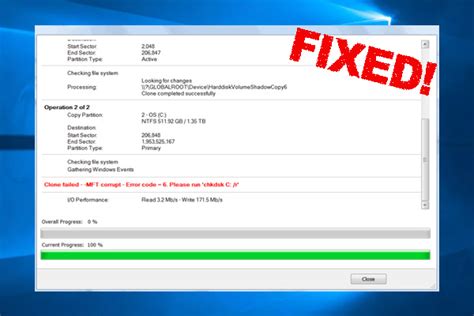 4 Ways To Fix Macrium Reflect Mft Corrupt Error In Windows 1011