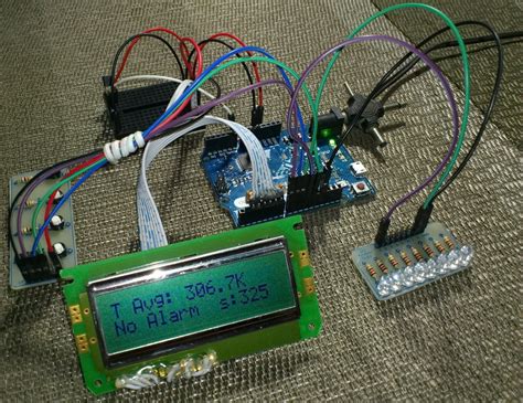 LibStock Arduino Leonardo And KTY81 Thermistor Based Advanced Thermometer