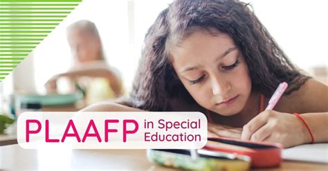 Plaafp Special Education