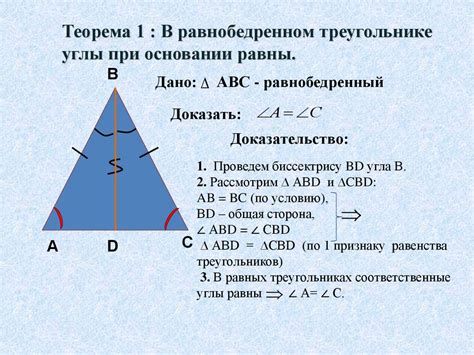 Теоремы Доказательство теоремы презентация онлайн
