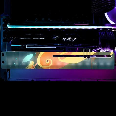 Design Your Own Custom RGB GPU Support Bracket Addressable RGB Controller Kit Included Etsy