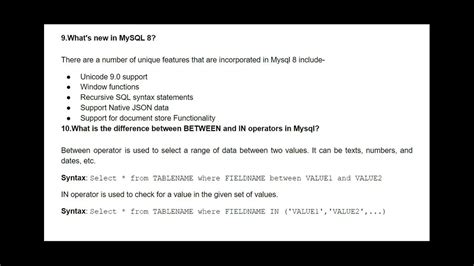 mysql interview questions and answers part 5 youtube