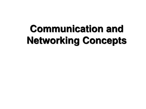 PPT On Networking PowerPoint Slides MyPrivateTutor UAE