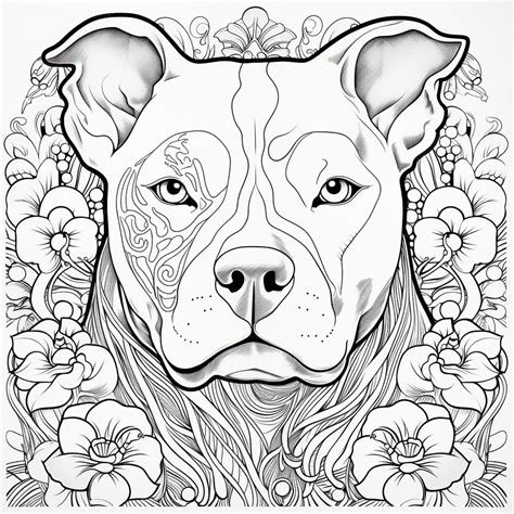 Premium Photo Coloring Pages Of Pities Pities Coloring Pages Coloring Pages Generative Ai