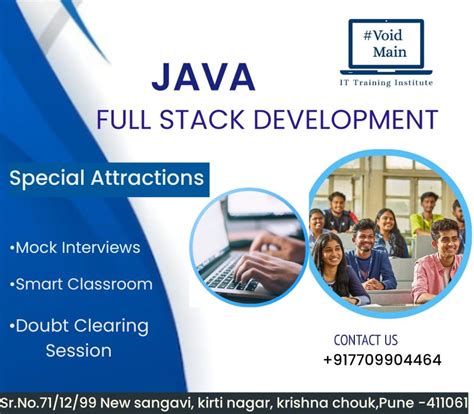 Voidmain It Training Institute On Linkedin Voidmain Java Development