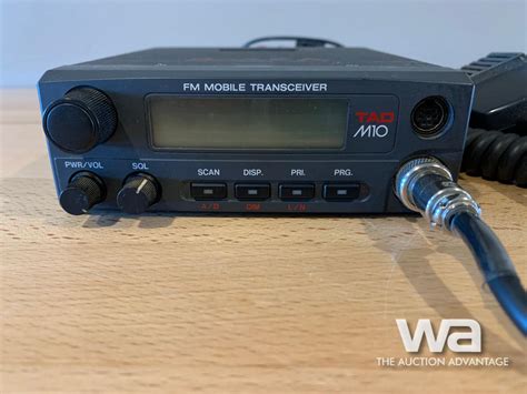 2 Tad M10 Fm Mobile Transceiver Radios
