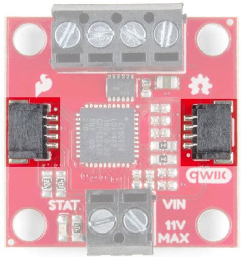 Hookup Guide For The Qwiic Motor Driver