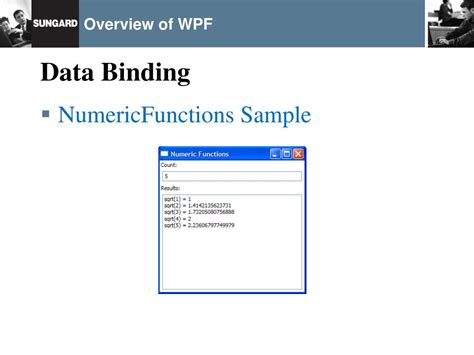 PPT Overview Of WPF PowerPoint Presentation Free Download ID 1331090