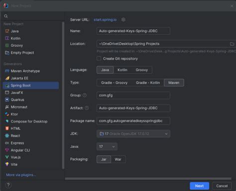 Obtaining Auto Generated Keys In Spring Jdbc Geeksforgeeks