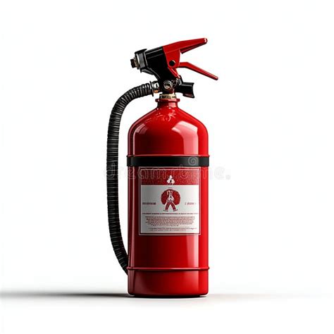 Red Fire Extinguisher Safety Equipment Emergency Preparedness Firefighting Tool Home Security