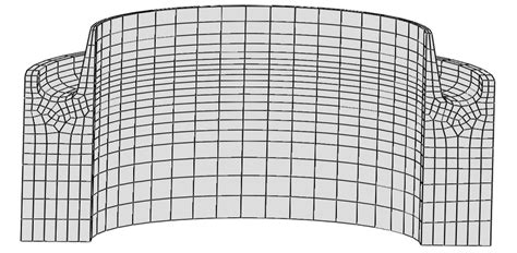 Fea Mesh For Simulation Of A Radial Deflection Of The Bush Download