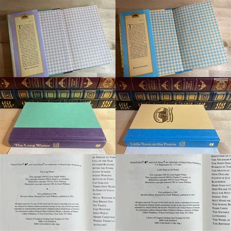Little House On The Prairie By Laura Ingalls Wilder Complete Hardcover