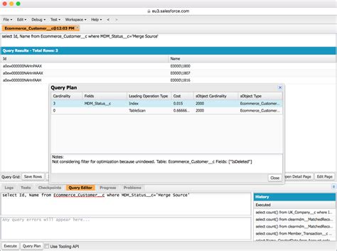 Salesforce Selective Queries