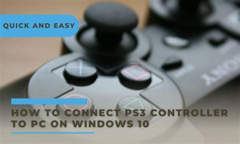 How To Connect Ps3 Controller To Pc On Windows 10 Quick And Easy