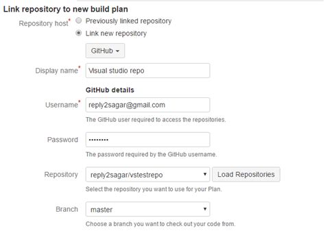 Creating New Build Plan In Bamboo