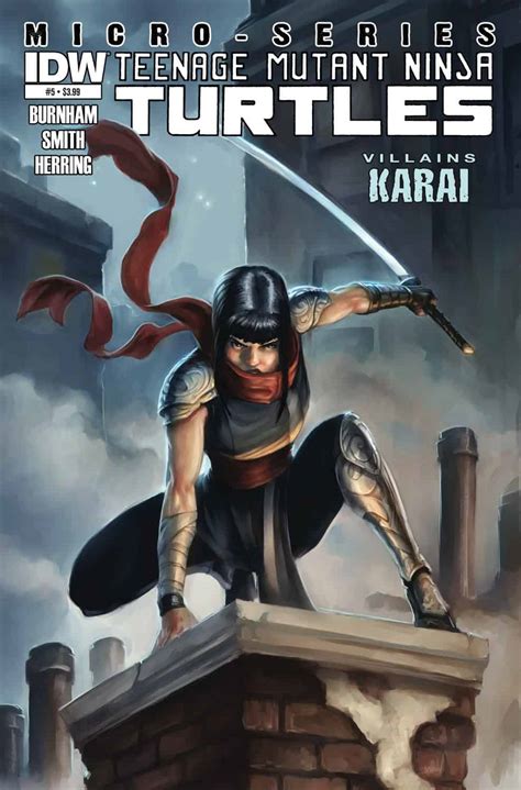 Tmnt Villain Micro Series 05 Karai Idw Tmnt A Collection