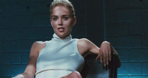 After Years Sharon Stone Recreates The Iconic Scene From Basic Instinct Story News