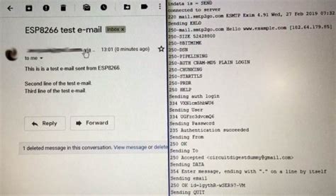Email Sending Atmega16 And Esp8266 Nodemcu Interfacing Guide