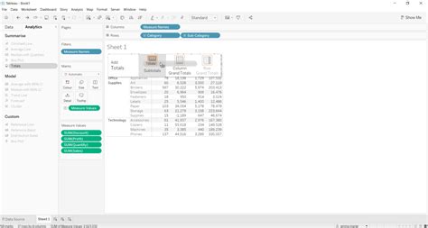 How To Create A Table In Tableau Visualitics