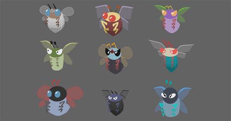 2d Animated Monster Fly 2d Characters Unity Asset Store