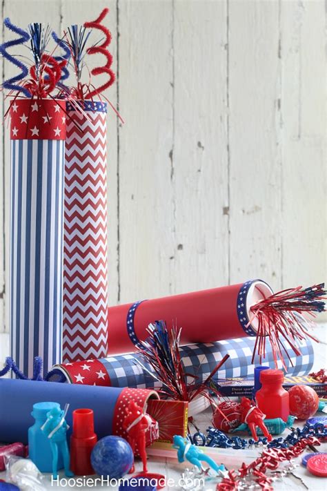 4th Of July Party Ideas Firecracker Favors Hoosier Homemade