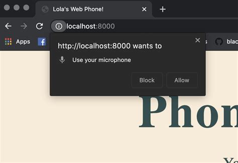 Getting Browser Microphone Permission Web Apis Mdn