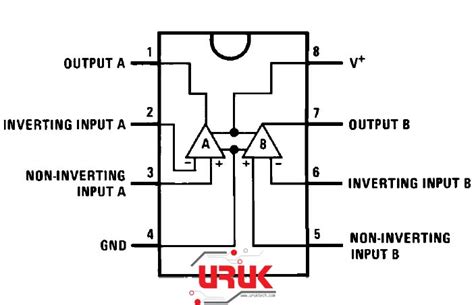 LM358 Low Power Dual Power Operational Amplifier UrukTech Sinaa A St