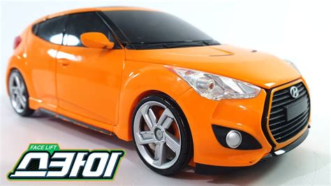 헬로카봇 별에서 온 스카이 현대 벨로스터 터보 모델 벨로스터 스카이 Hello Carbot Sky Modern Veloster Turbo Model Youtube