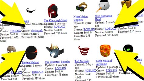 Catalog Item Roblox