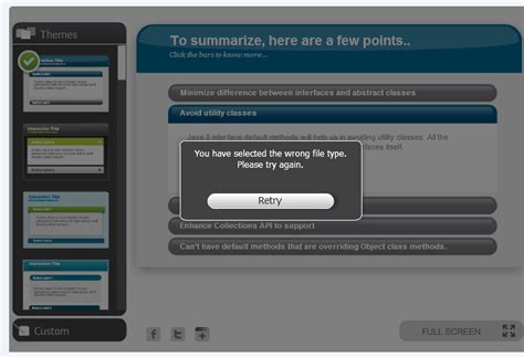 Audio File Import Error Elearning
