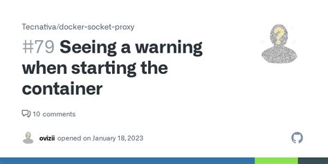 Seeing A Warning When Starting The Container · Issue 79 · Tecnativa