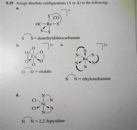 Solved By An Expert Assign Absolute Configurations ﻿lambda Or Delta