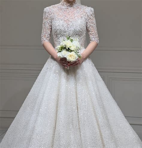 블라인드 블라블라 웨딩드레스 어깨뽕 뺄까