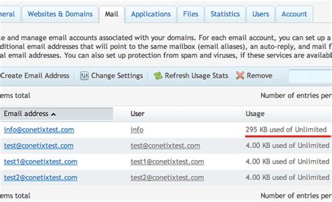 Plesk 12 How To Set Mailbox Size In Plesk For A Vps • Conetix