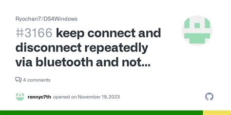 Keep Connect And Disconnect Repeatedly Via Bluetooth And Not Detecting It At All Via Usb Issue