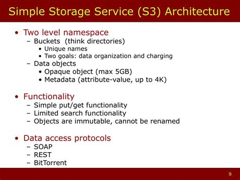 PPT S4 A Simple Storage Service For Sciences PowerPoint Presentation ID 6320290
